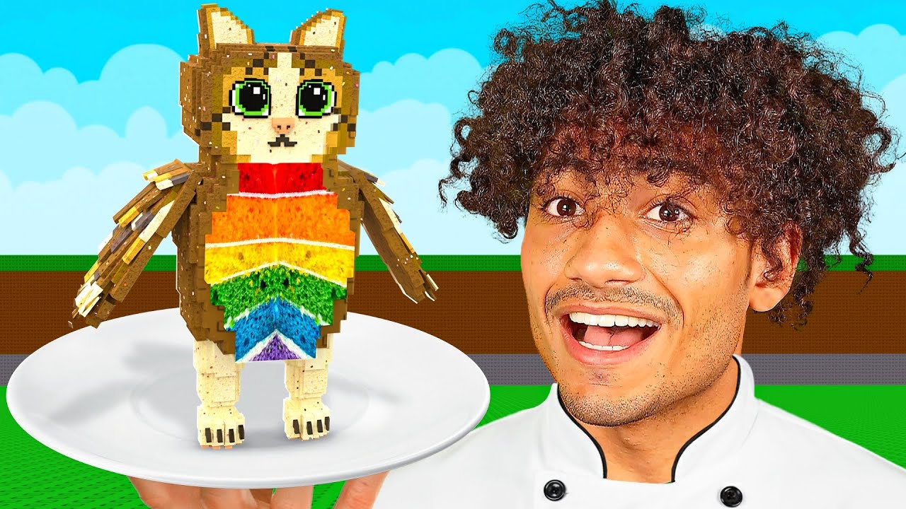 Eating Steal A Brainrot Foods In Real Life! - videoblogs.com