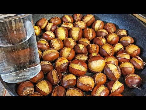 📣BU YÖNTEMLE KAPALI KESTANE KALMAYACAK🤩 KOLAYCA KABUĞUNDAN AYRILAN KESTANE KEBABI - Nasıl Pişirilir?