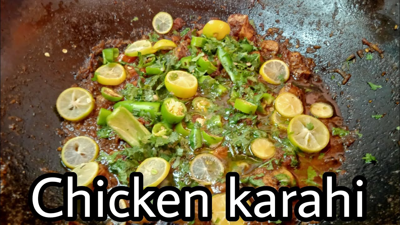 Easy chicken lemon karahi recipe. | in sindhi style |👍 - YouTube