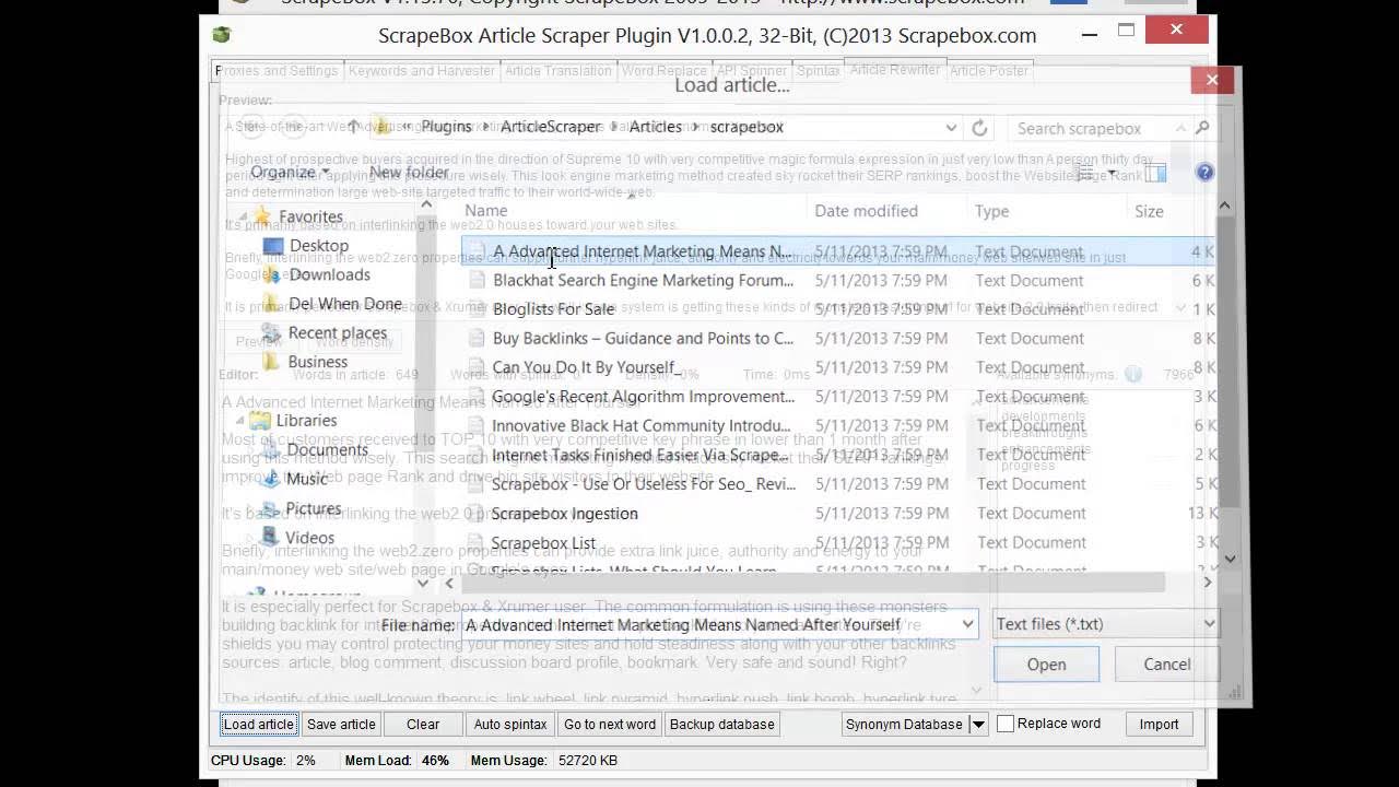 Scrapebox Article Scraper Plugin - Scrape Articles, Spin, Rewrite, Translate - YouTube