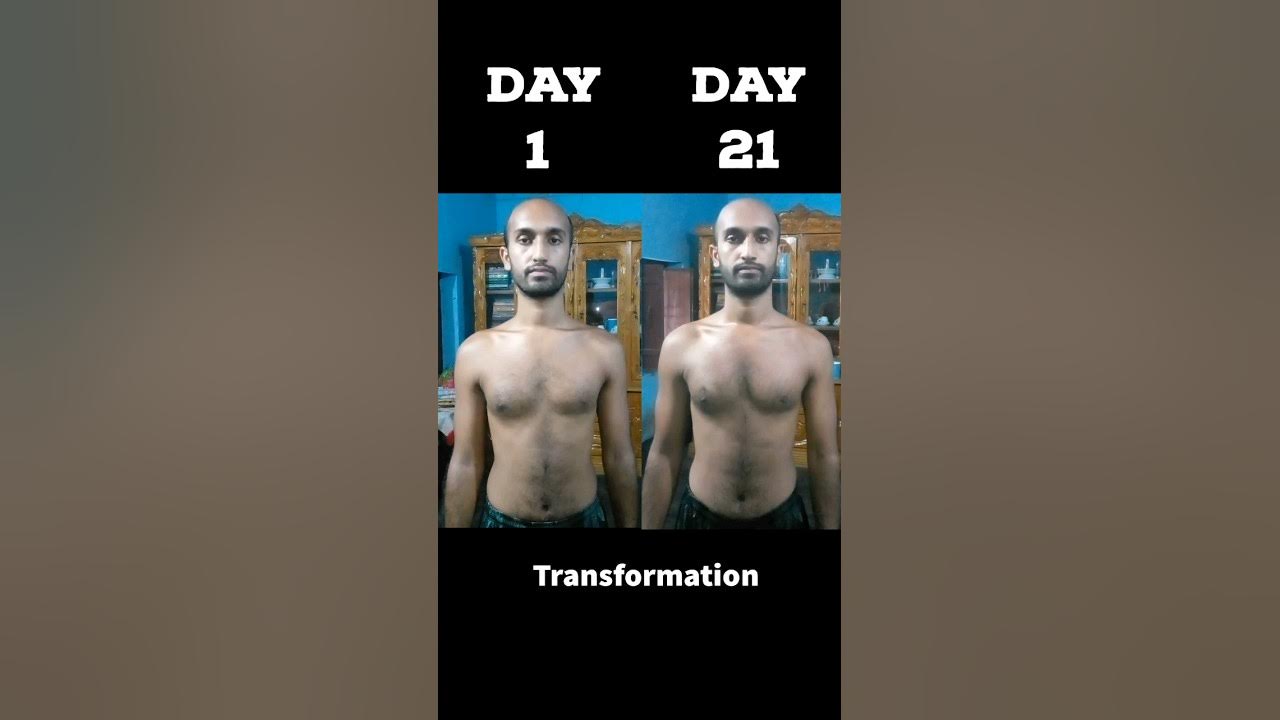 21 Days Body Transformation - YouTube