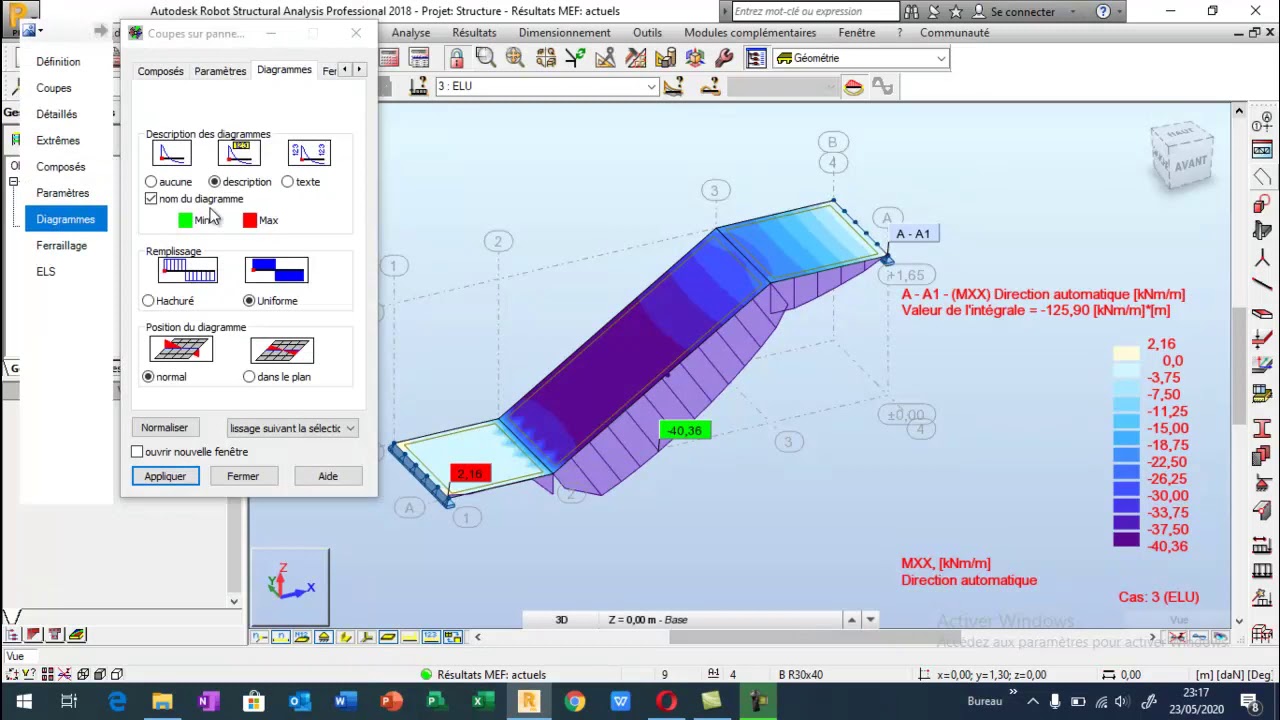 Comment simuler un escalier avec le logiciel Robot Structural Analysis ...