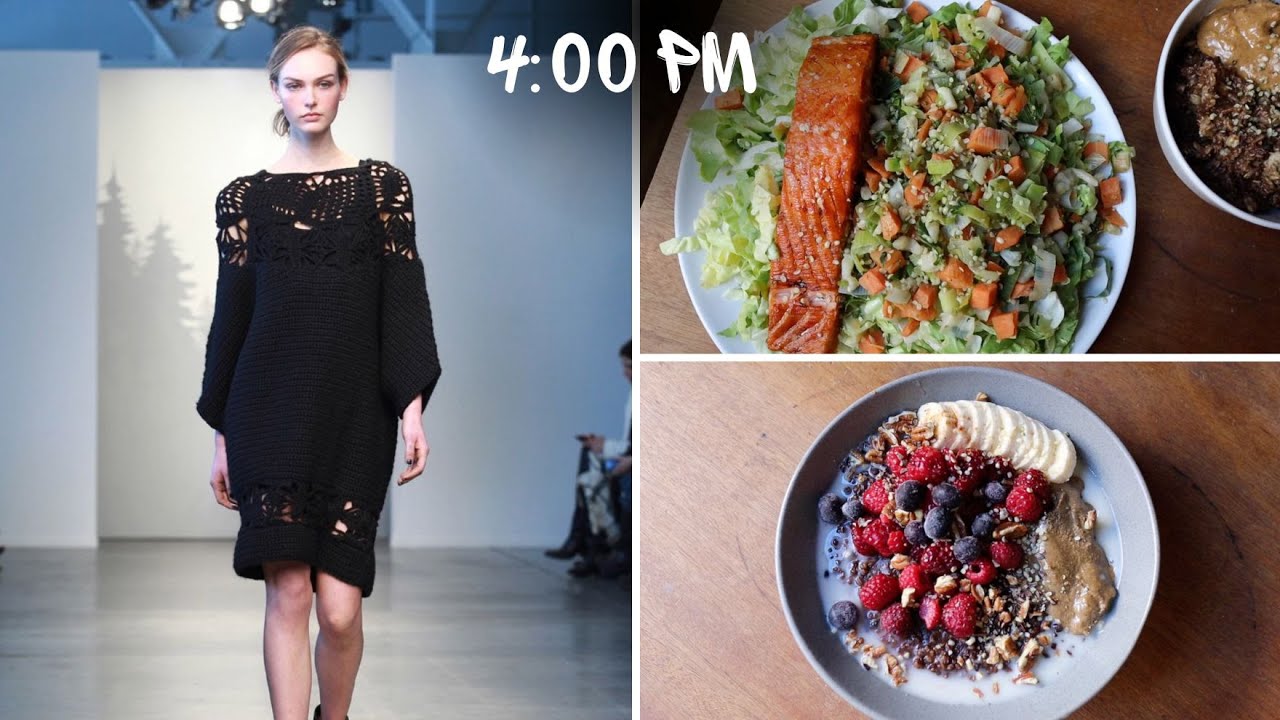 What I eat in a day ( runway model vs. entrepreneur ) - YouTube