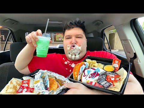 Living Out Of My Car * Taco Bell Drive-Thru * MUKBANG | Nikocado ...