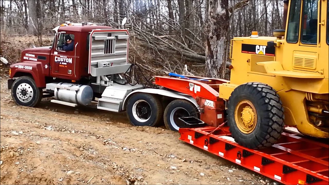 Mack lowboy - YouTube