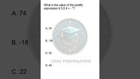 DSA MCQ | Data Structures and Algorithms MCQ | CDAC CCEE CCAT GATE ...