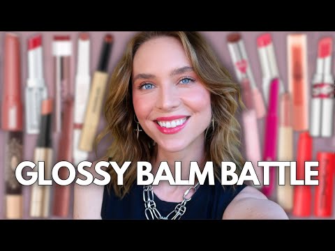 I tried 21 glossy lip balms! Here's what I found...