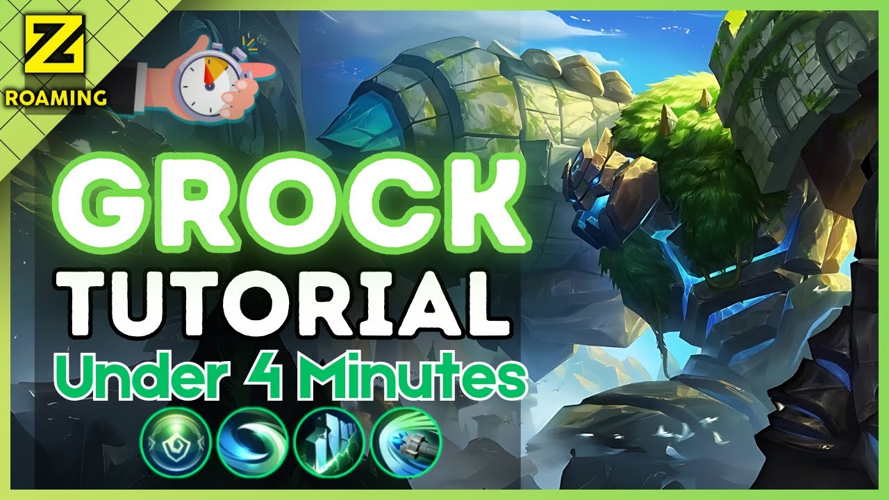 4-Minute Grock Tutorial in Roam || (MLBB S37) 2025 - YouTube