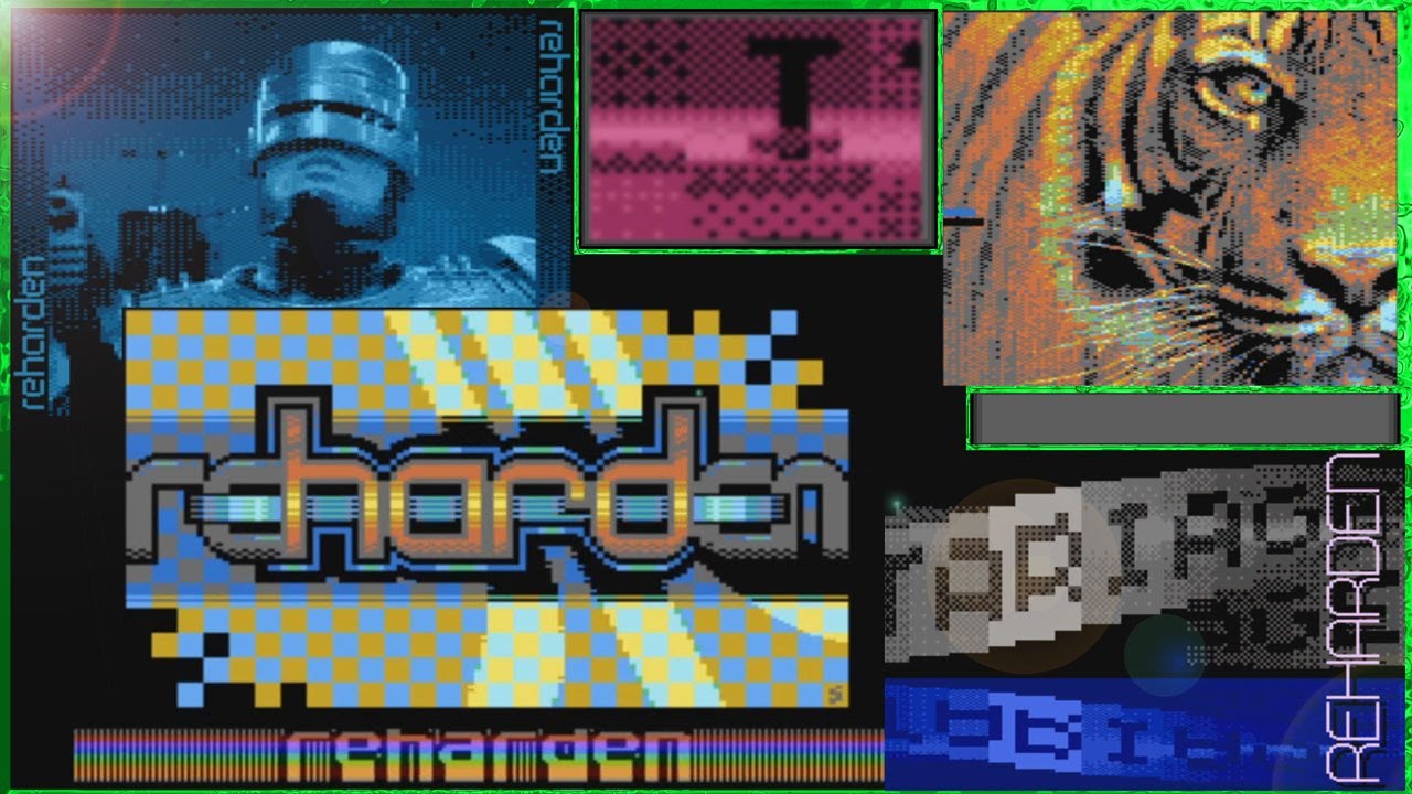 A Fascinating Tech Demo on Atari XL.XE -Reharden by HardSoft - YouTube