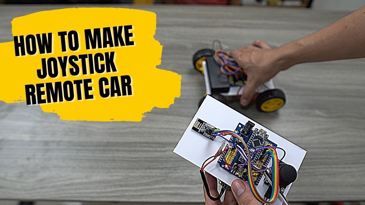 Chế xe điều khiển bằng Joystick | How to make Joystick remote car - YouTube