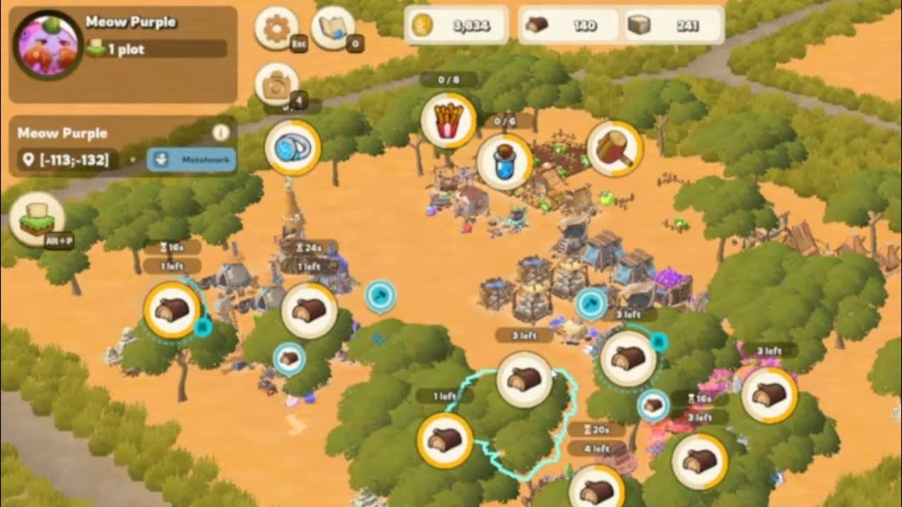 Farming Maxs di savana land gameplay Axie Infinity - YouTube
