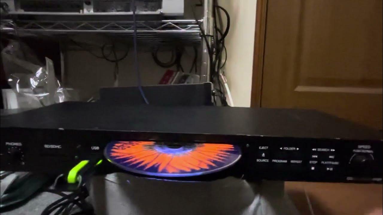 TOA CD-100SU CDプレーヤー - YouTube