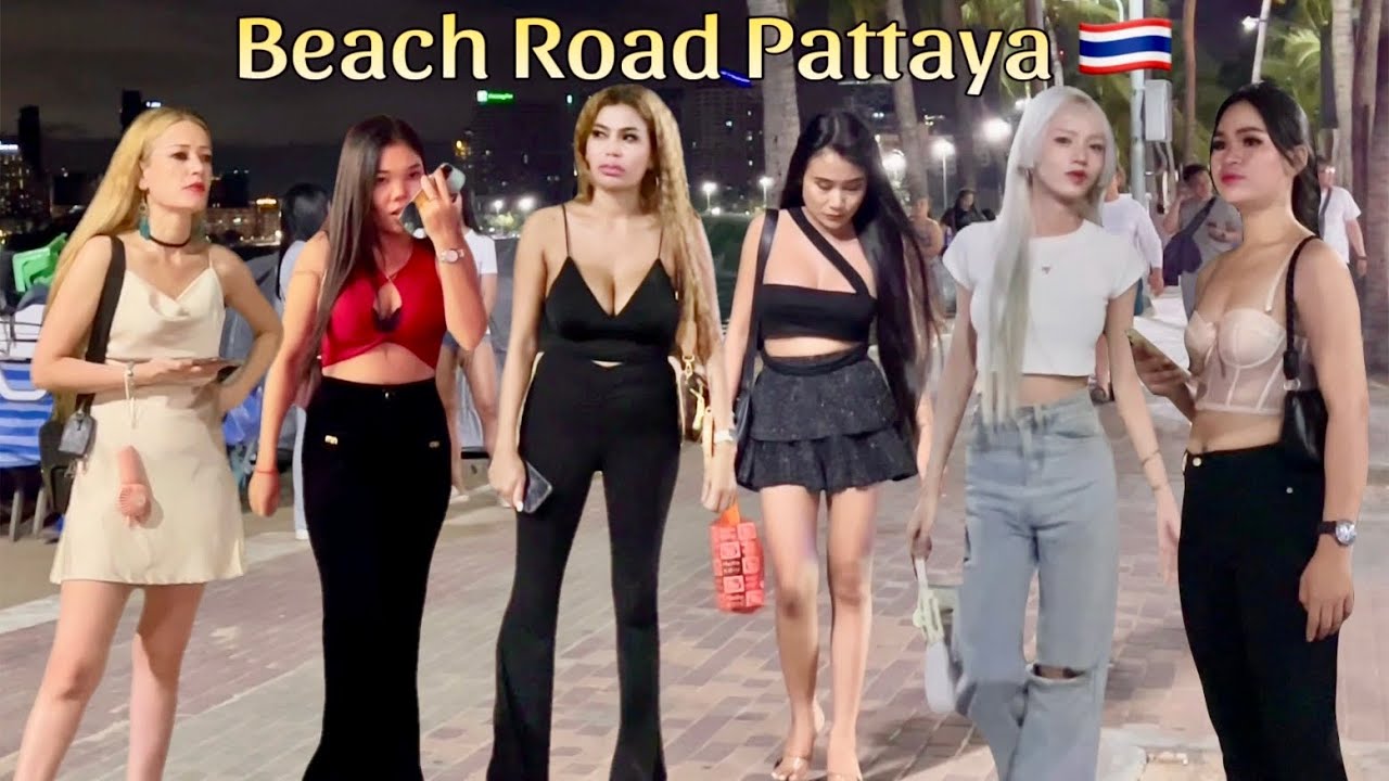 Beach Road Pattaya Nightlife Boom Boom Freelancers 2024 | Pattaya Beach ...