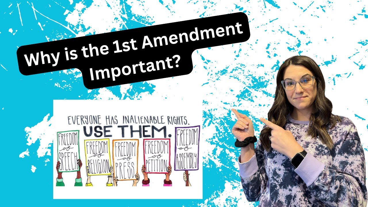 Why is the 1st Amendment Important? - YouTube