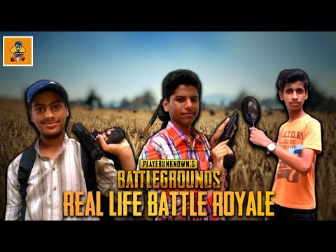 PUBG MOBILE REAL LIFE BATTLEGROUND IN FREINDS ! PUBG MOBILE ! DON THE ...