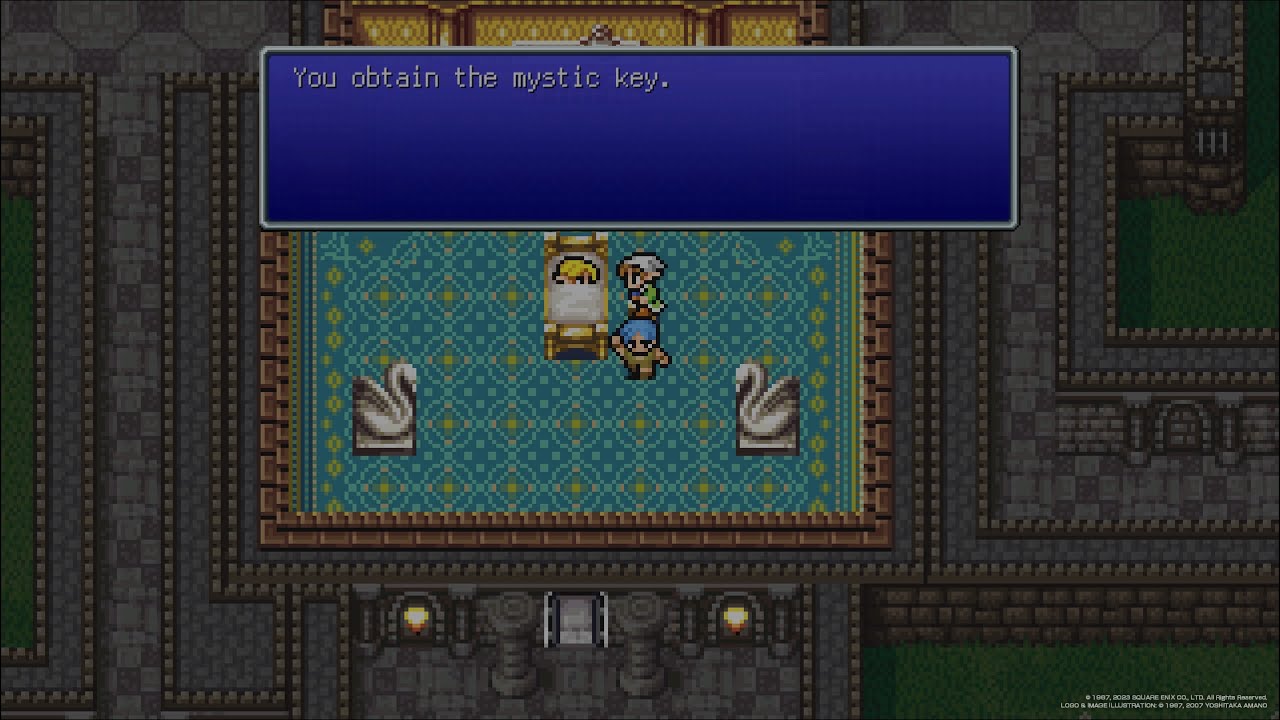 Final Fantasy 1 PS4 002 - Marsh Cave and Mystic Key Cleanup - YouTube