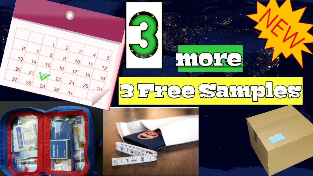 3 More Free Samples Totally Free No Extra Charge - YouTube