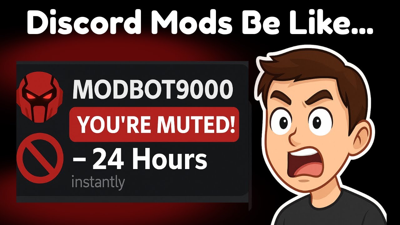 Discord Mods Think They’re Gods 😭 #discord #funny - YouTube