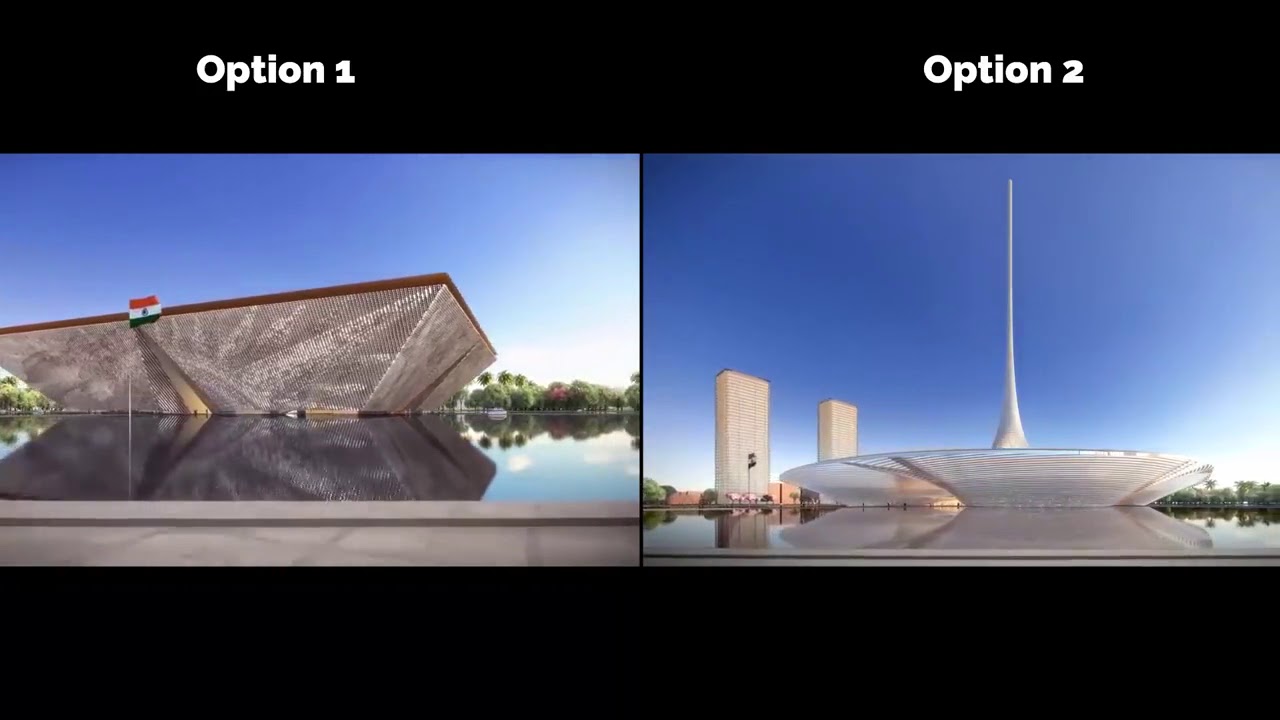 Design options for the Legislature building,Amaravati. - YouTube