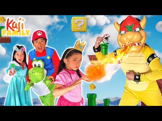 Super Mario Bros IRL and Ryan's First Time at Super Nintendo World ...