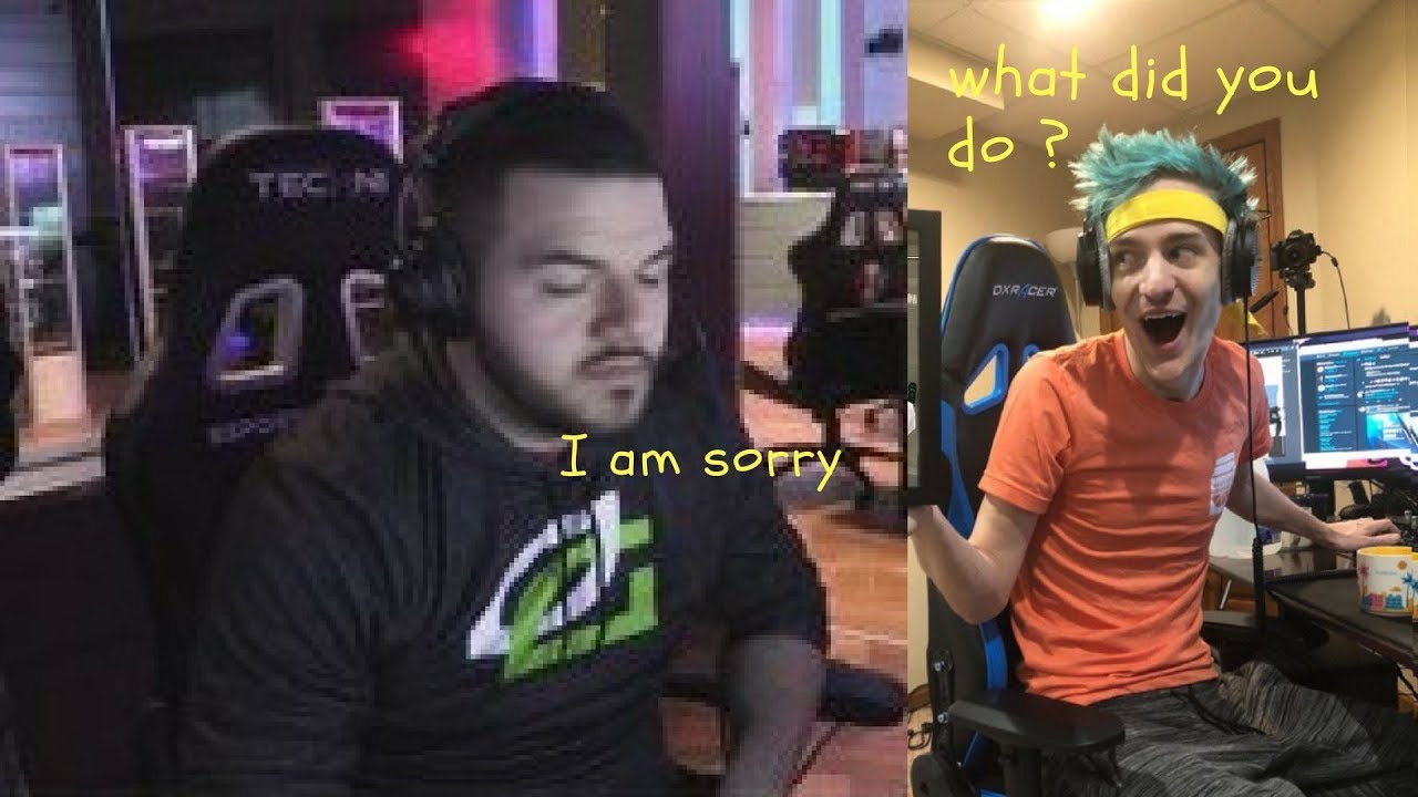 Ninja gets *MAD* at CourageJD after this happened... (MUST WATCH) - YouTube