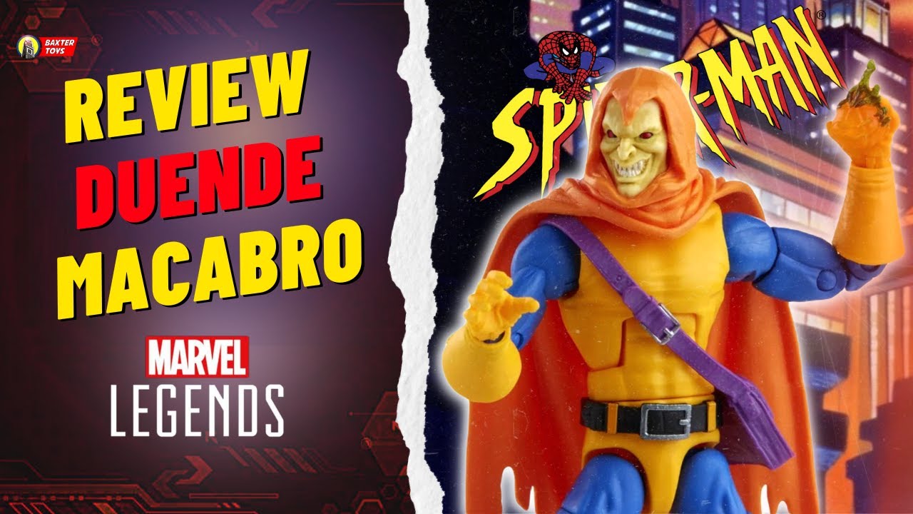 REVIEW MARVEL LEGENDS DUENDE MACABRO - SPIDER-MAN RETRO - QUINTO VÍDEO ...