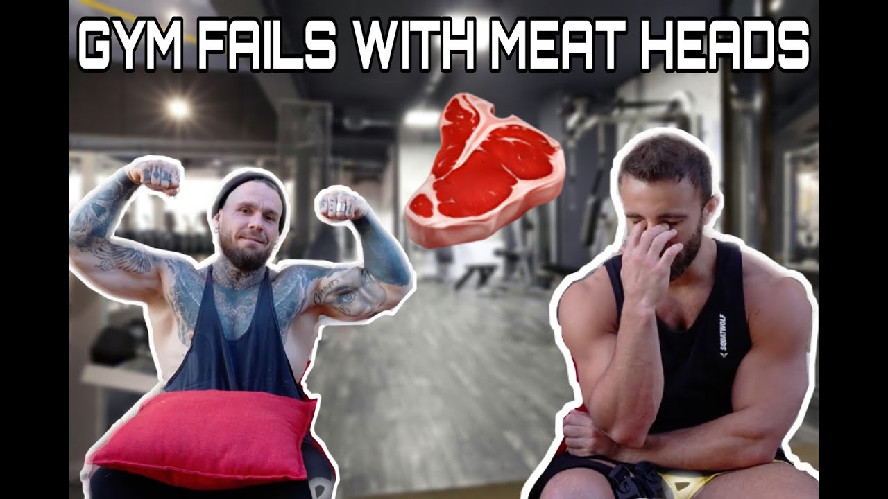 GYM FAILS - Reacting with MEATHEADS - YouTube