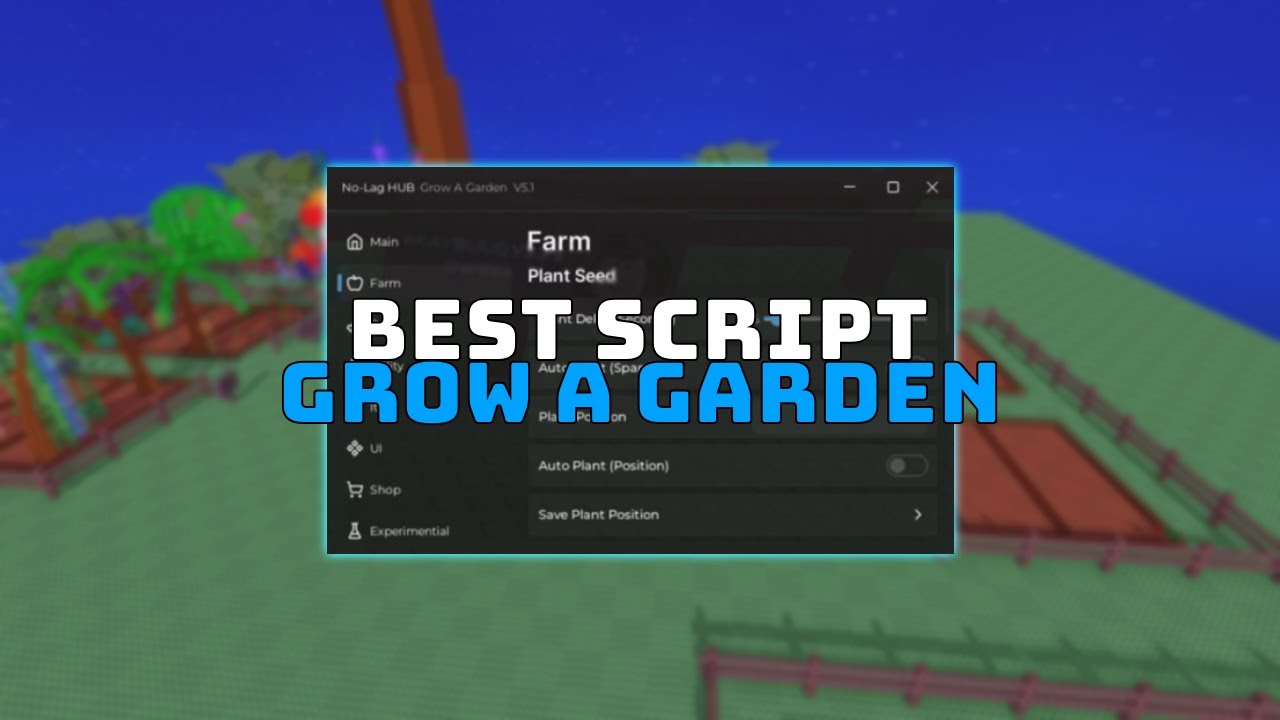 [NEW] Updated Grow a Garden Script : Auto Get Candy Blossom, Auto Old ...