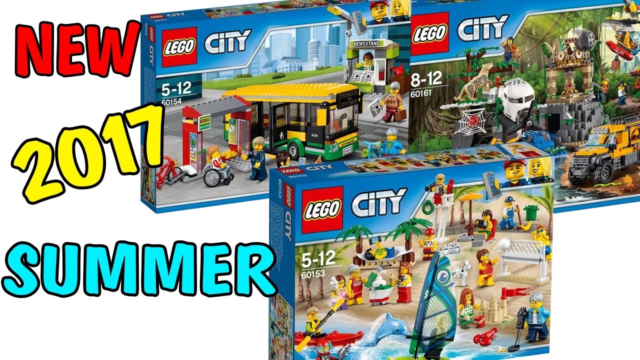 LEGO City 2017 Summer Sets Images Review New Jungle,Coast Guards. Kids ...