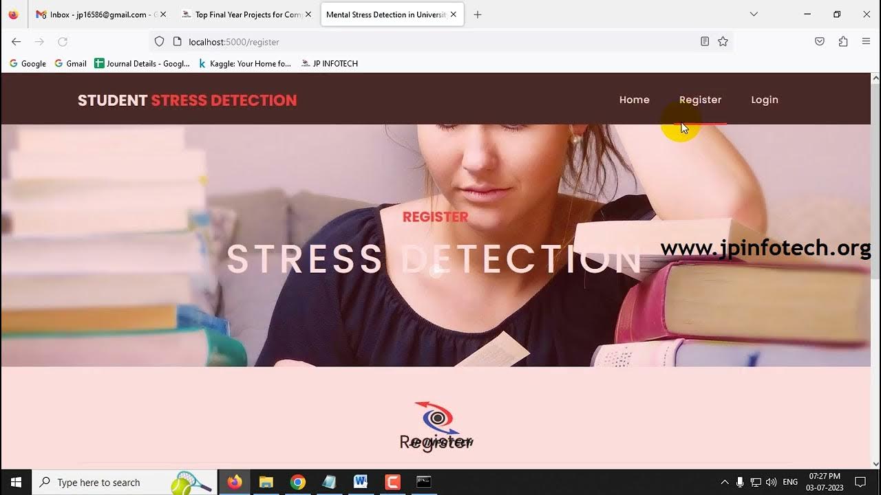 Mental Stress Detection in University Students using Machine Learning Algorithm | Python Project ...