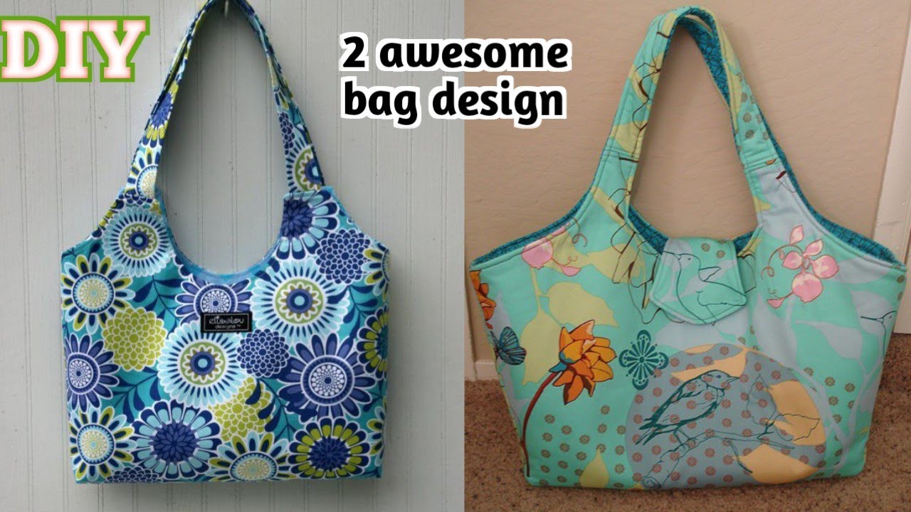 Easy way - 2 awesome bag making at home | Quick and Easy to make at ...