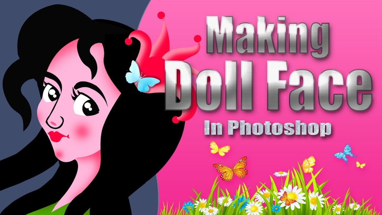Doll Editing in Photoshop | Character Editing in Photoshop - YouTube