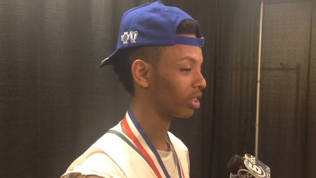 Fulton freshman Trey Davis named state tournament MVP - YouTube