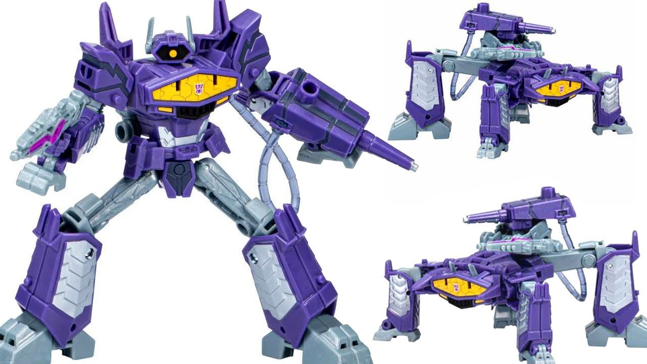 Transformers Earthspark Variation of Shockwave plus Mandroid Figure ...