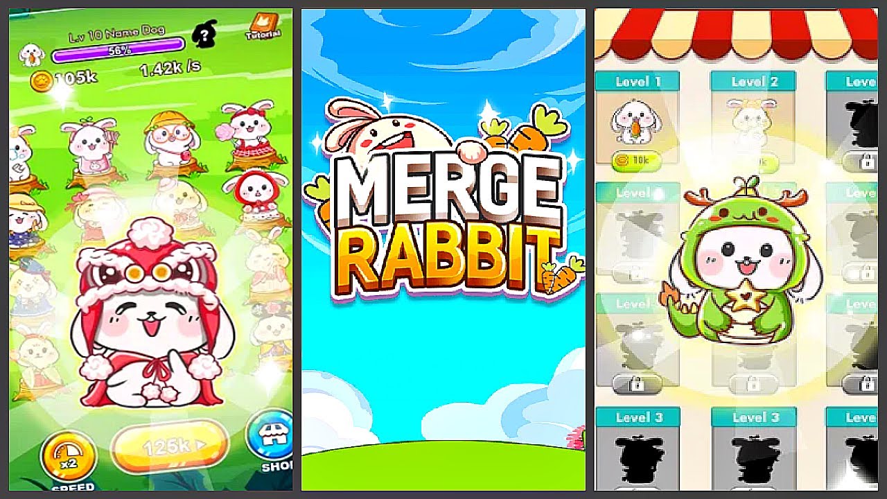 Merge Rabbit - Make Money Online (Early Access) (Gameplay Android ...