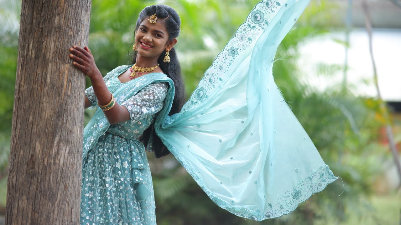 Kruthika Half Saree function highlights 🥰😍🥰 - YouTube