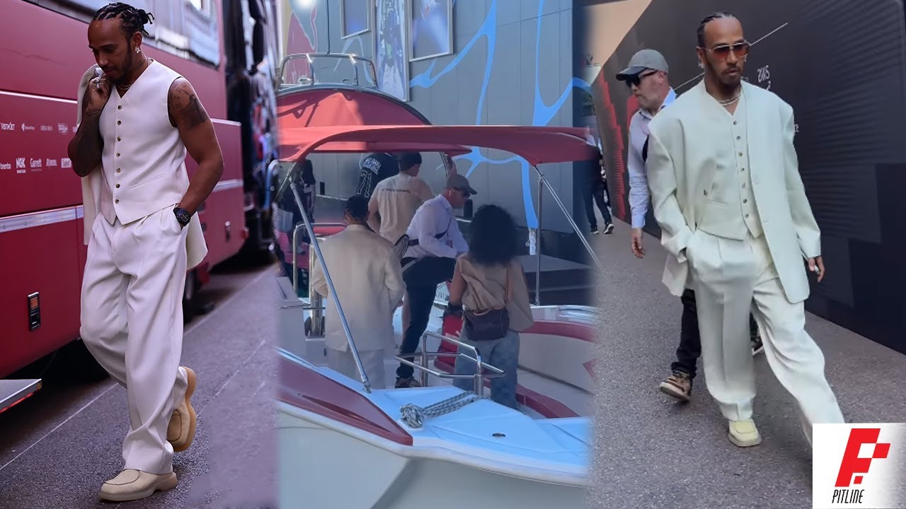 Lewis Hamilton Turns Heads Arriving by Yacht in Style! | F1 Monaco ...