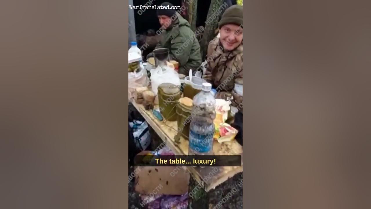 Review of a Russian mobik position near Svatove - YouTube