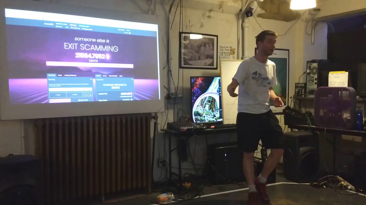 Alex Salkeld presents on FOMO3D (Team Just Ethereum Contract Game ...