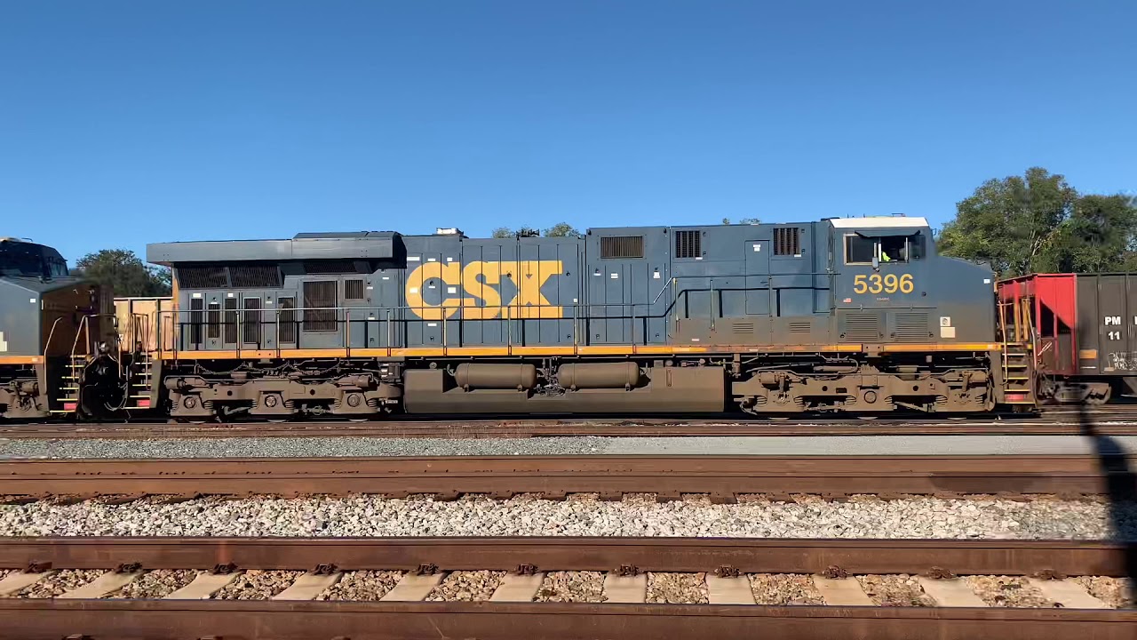 72 trains in 2 1/2 days January 6th - 8th 2019 CSX action in Wildwood ...
