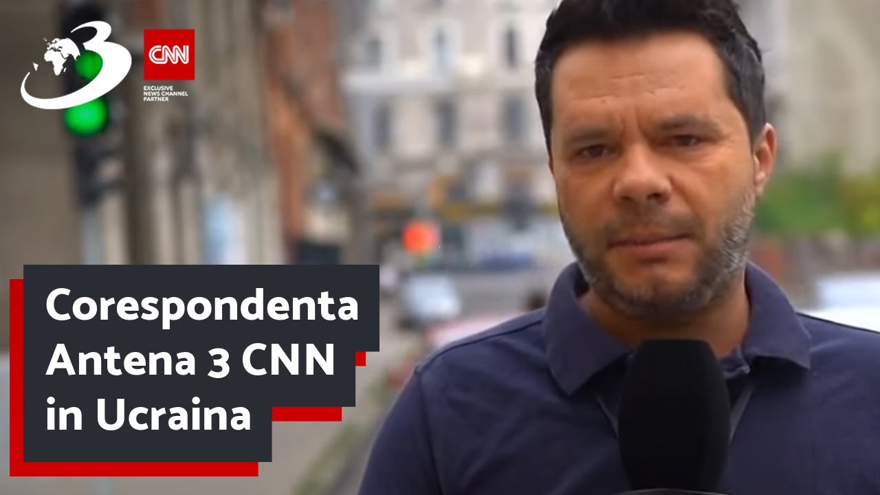 Corespondenta Antena 3 CNN in Ucraina - YouTube