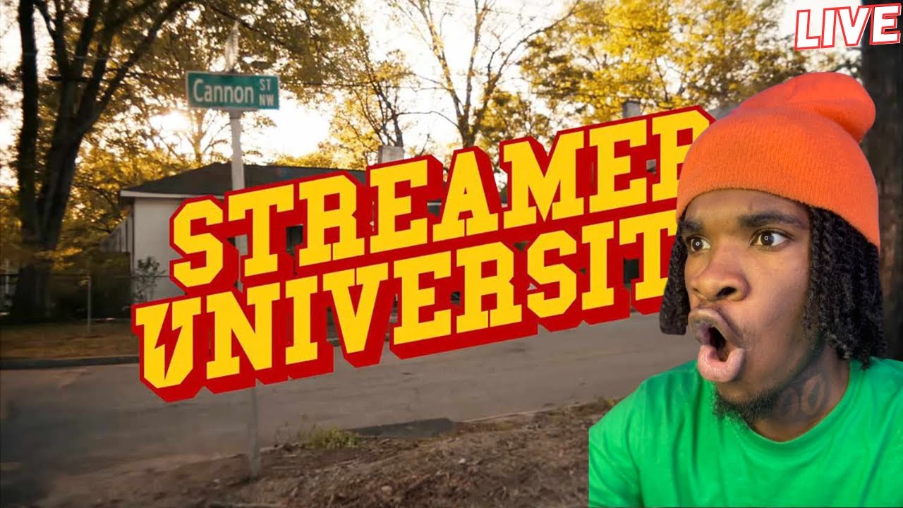 THE BUS LEFT ME!!! STREAMER UNIVERSITY ONLINE (WATCH PARTY) - YouTube