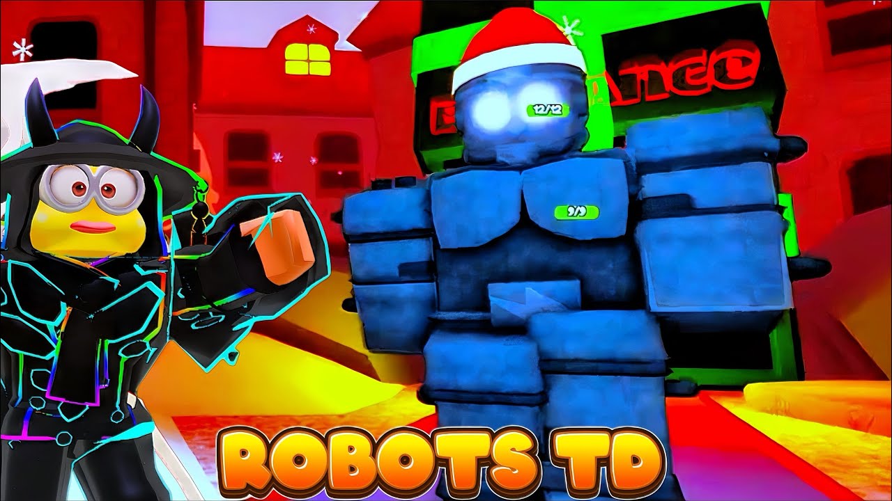 НОВЫЙ ROBOTS TD| ПОЛУЧИЛ СЕКРЕТНОГО ПЕРСОНАЖА И ВСЕХ ЛУЧШИХ ЮНИТОВ ...