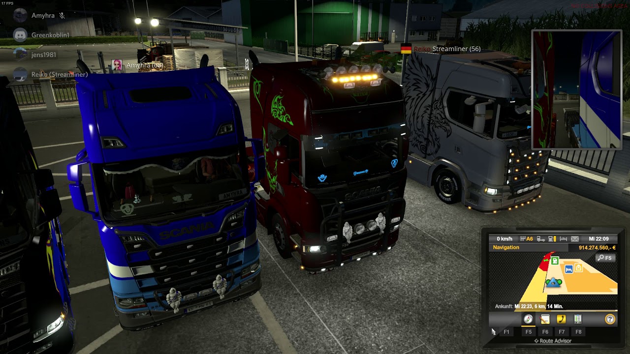 ETS2 Euro Truck Simulator 2 Multiplayer 2019 02 28 Teil 4 23 42 43 ...