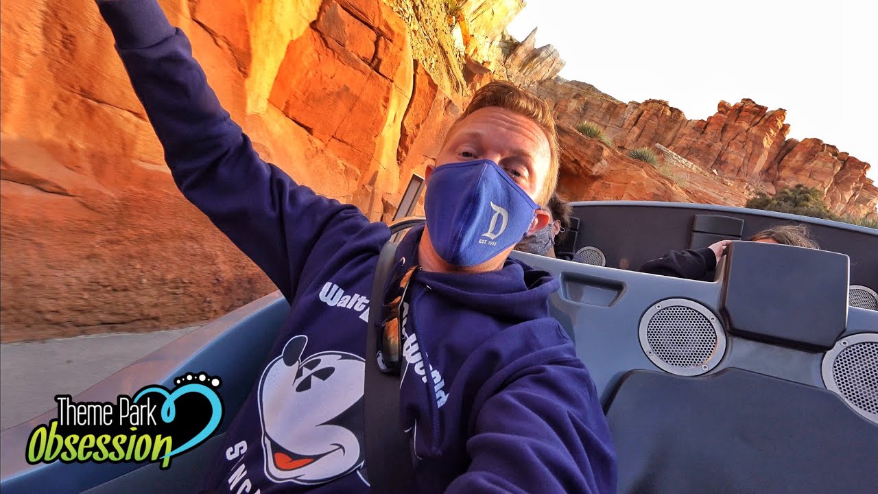 Riding Rides at California Adventure Again! Incredicoaster, Cars Land ...