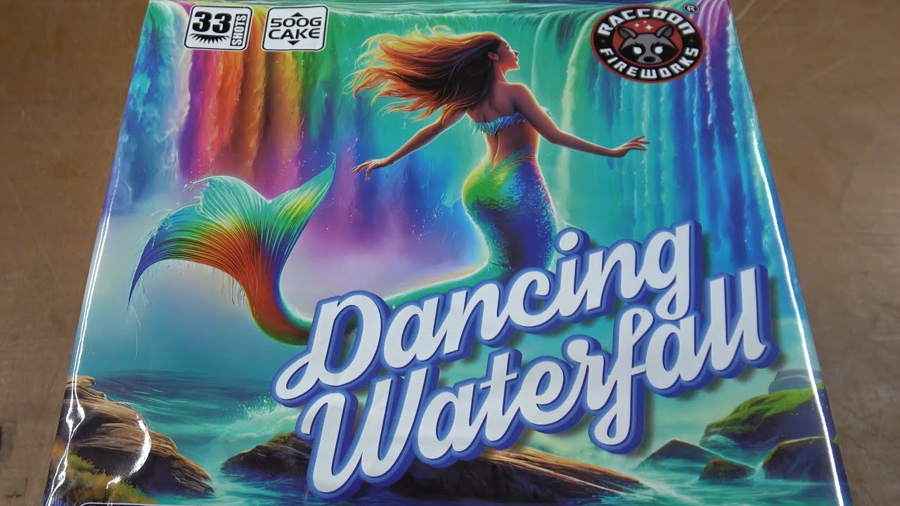 Dancing Waterfall 33s 500g cake by Raccoon - BEAUITFUL Effect cake ...