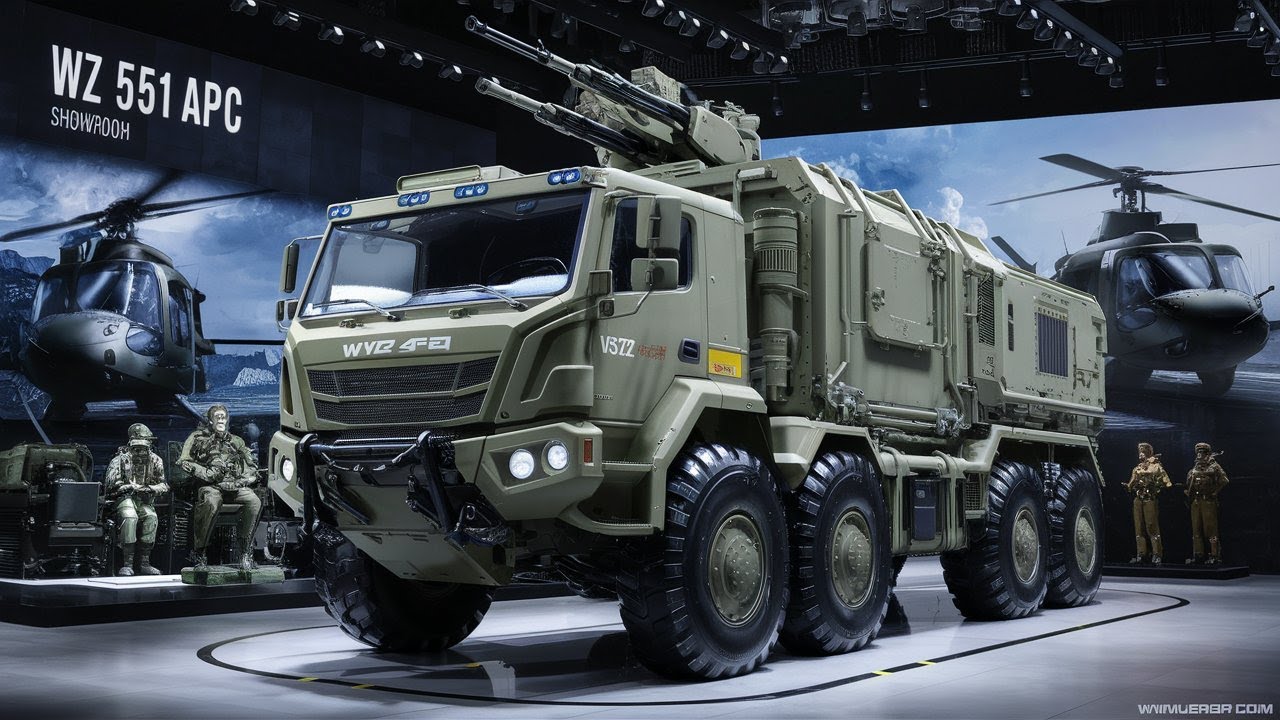2025 WZ 551 APC Military Truck: The Future of Armored Transport - YouTube