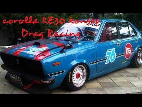 Corolla KE30 drag racing - YouTube
