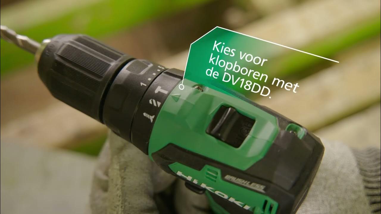 HiKOKI DS18DD-DV18DD-WH18DD Accu boor-schroefmachine - YouTube