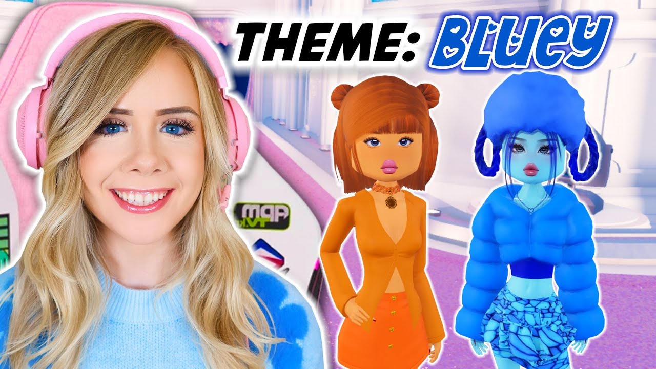 The Theme Is BLUEY In DRESS TO IMPRESS! - YouTube